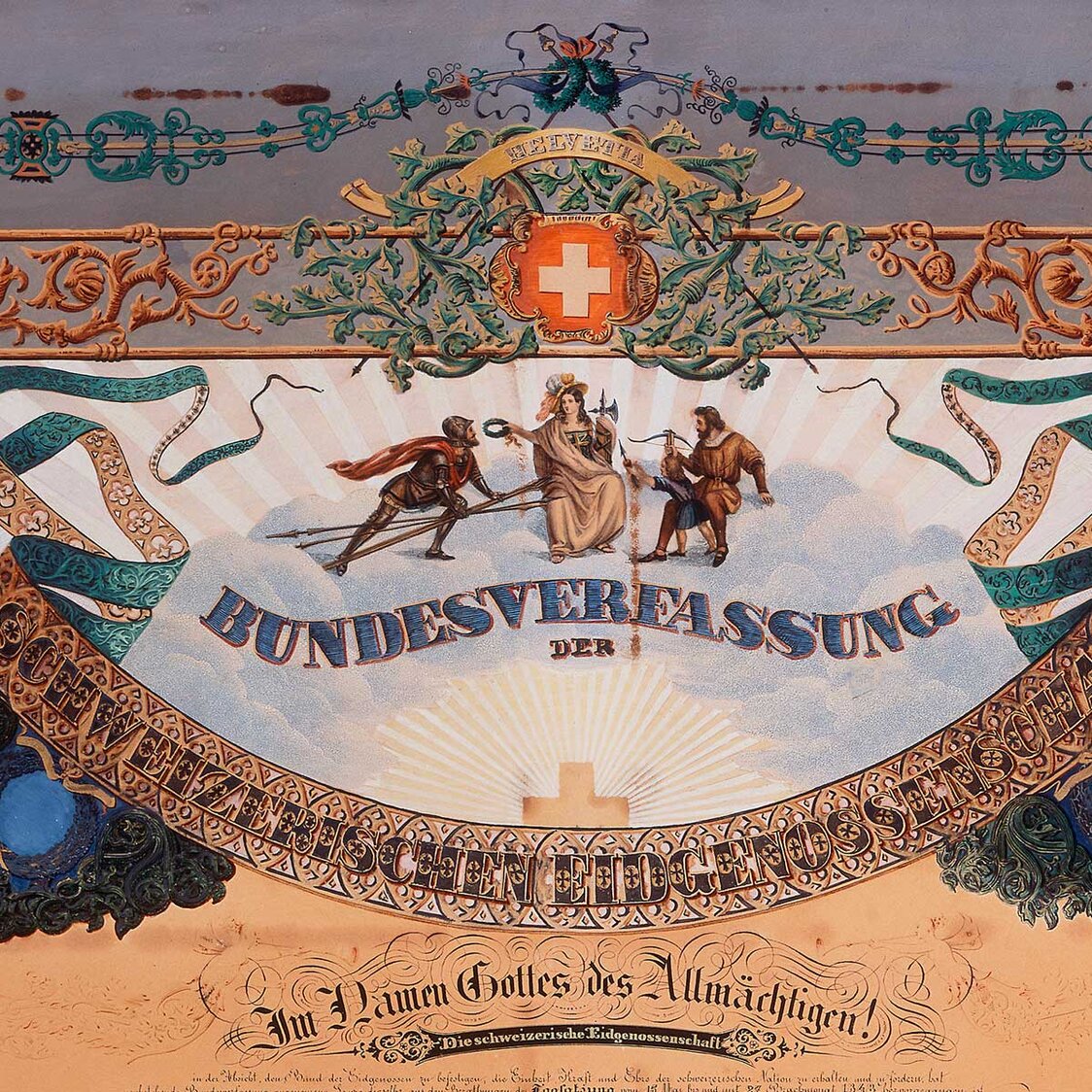 Zum Geburtstag viel Recht. 175 Jahre Bundesverfassung - Landesmuseum Zürich